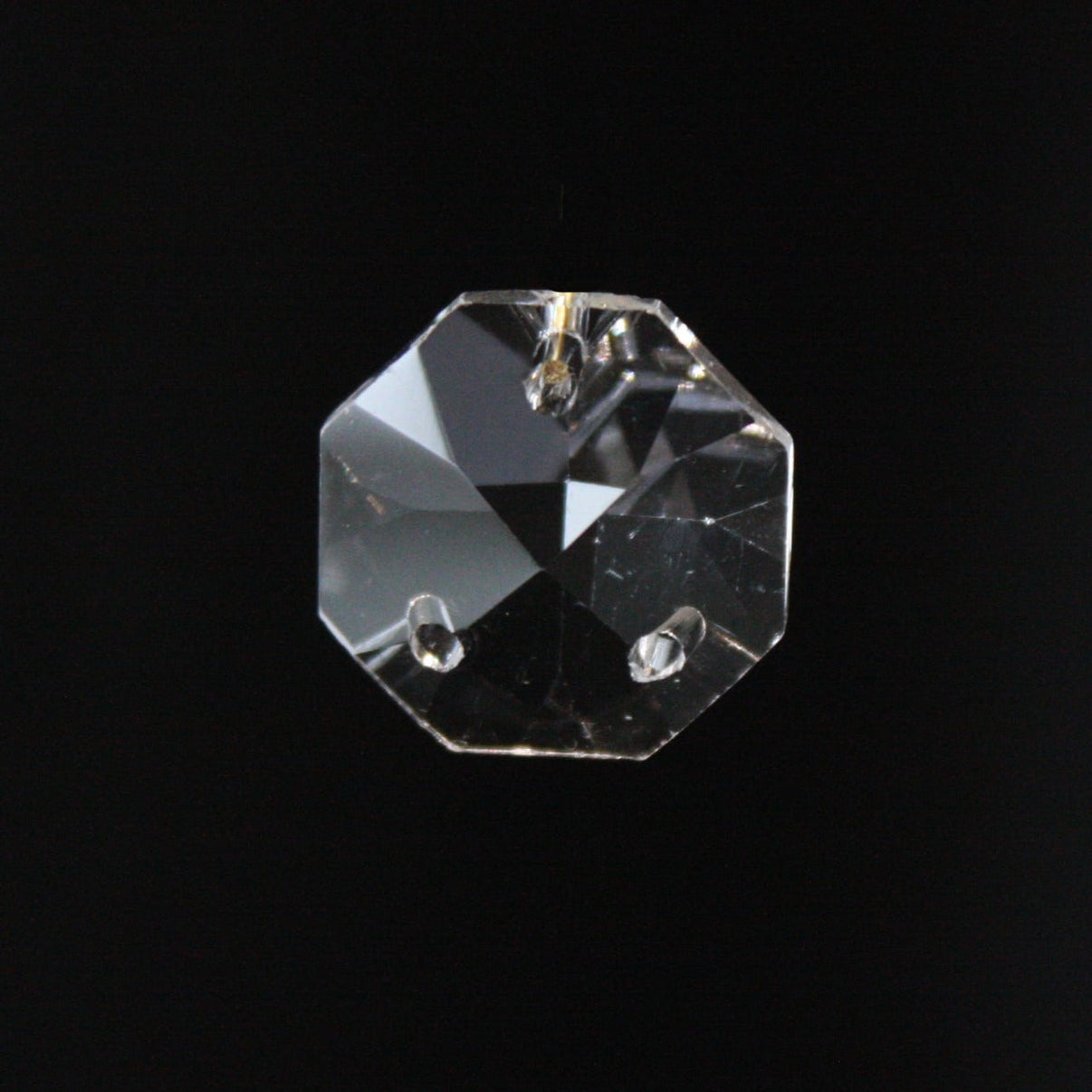 16mm 3-Hole Clear Octagon – ChandelierParts