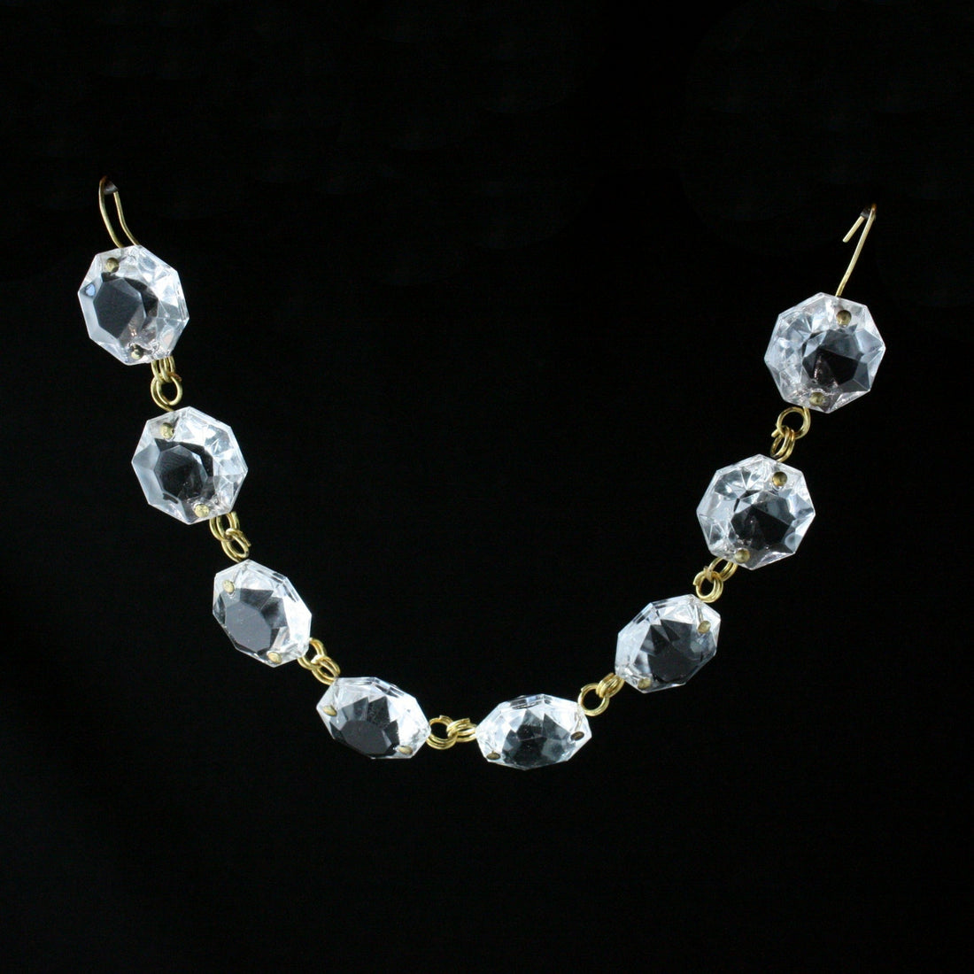 16mm Clear Italian Octagon Chains, Various Styles – ChandelierParts