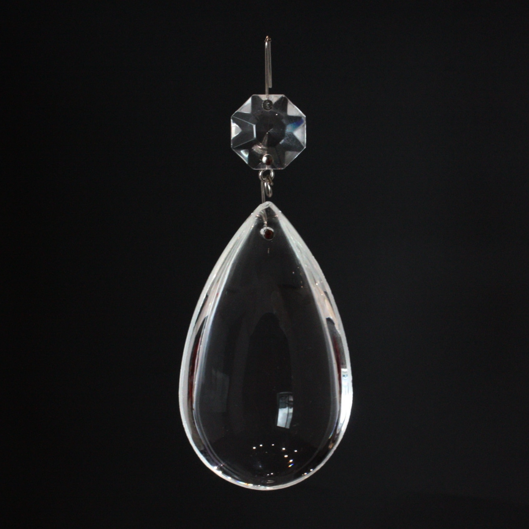 Clear Teardrops – ChandelierParts