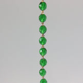 Czech Colored 12mm Faceted Round Bead Chain, 1 Meter – ChandelierParts