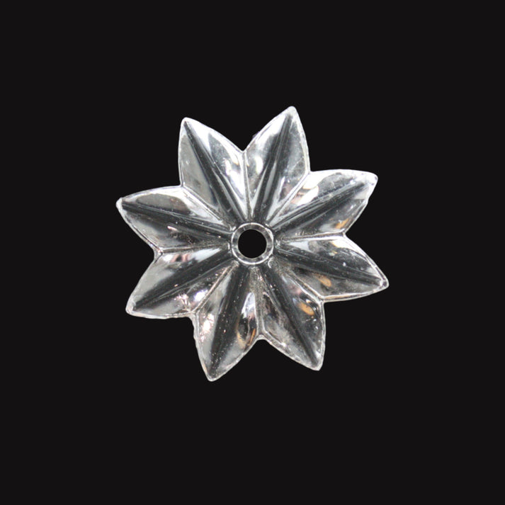 Crystal 8-Point Star w/ Center Hole – ChandelierParts