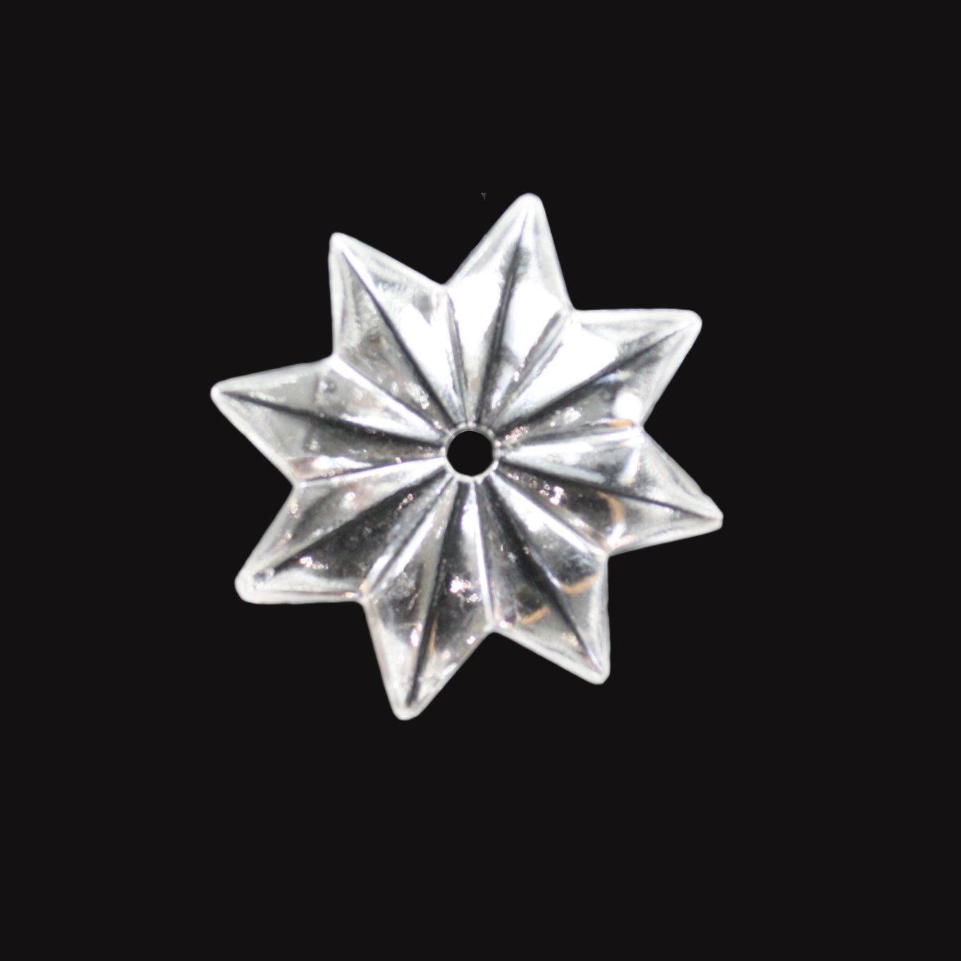 Crystal 8-Point Star w/ Center Hole – ChandelierParts
