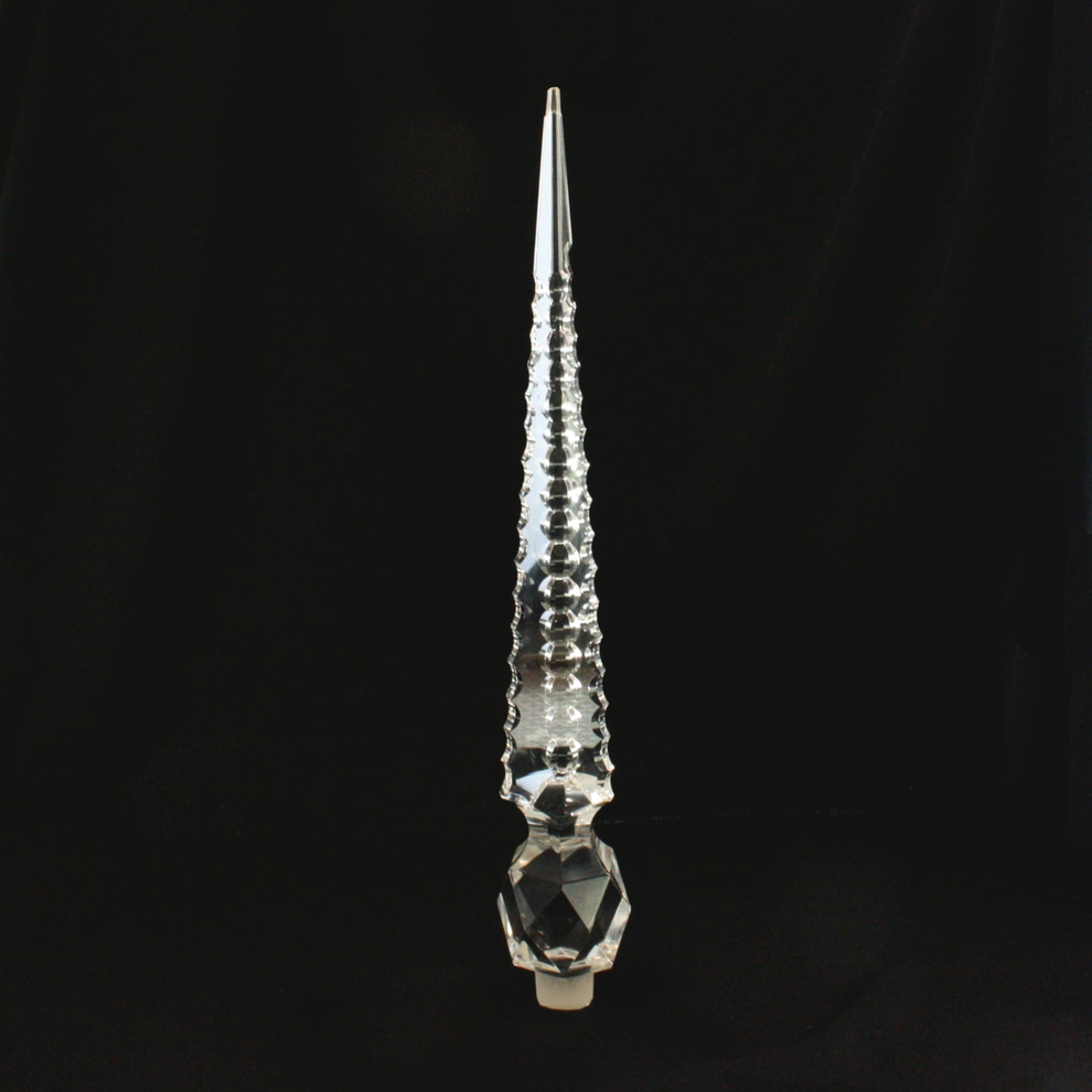 11-1/2" Czech Crystal Cut Spike (Blemished) – ChandelierParts