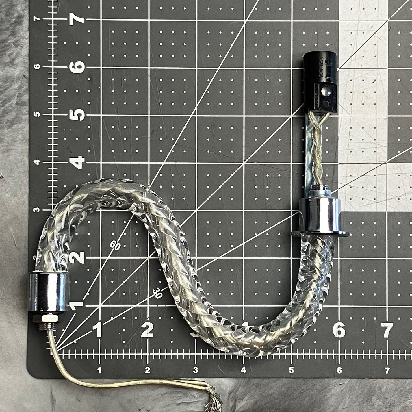 Rope S Arm w/ Wire and Socket – ChandelierParts