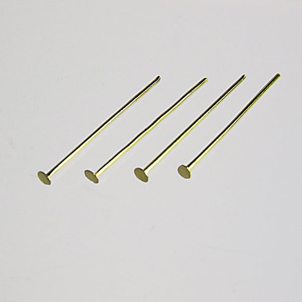 Brass Headed Pins (100/pack) – ChandelierParts