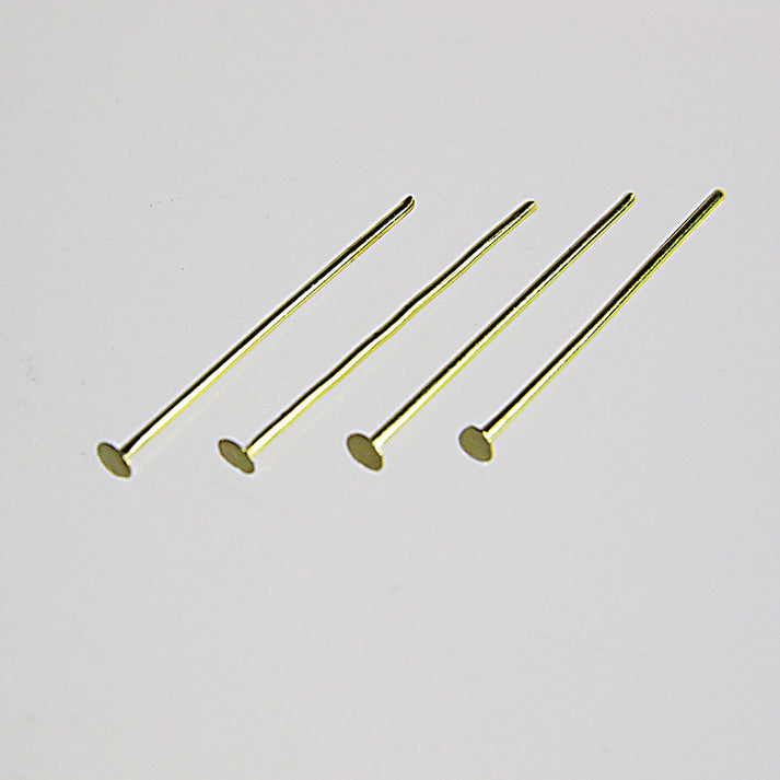 Brass Headed Pins (100/pack) – ChandelierParts