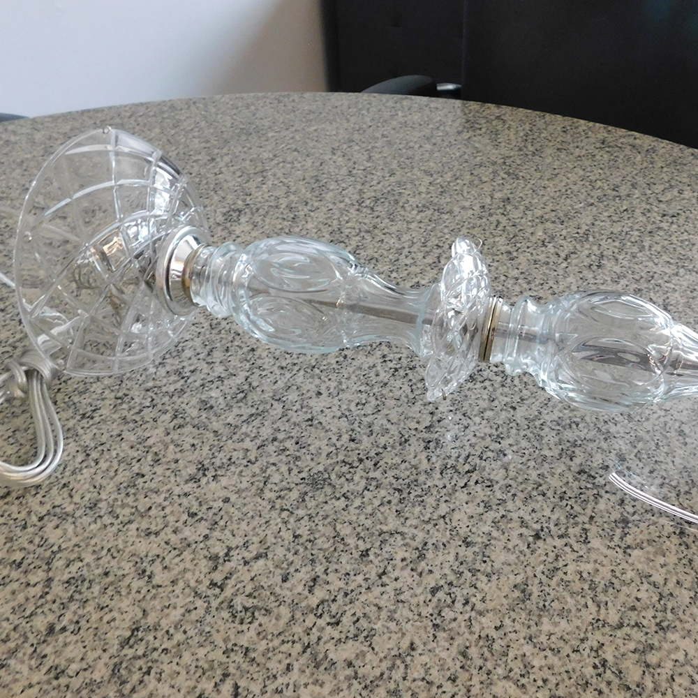 20" Column base with Distributor Plate, hanging loop and wire ...