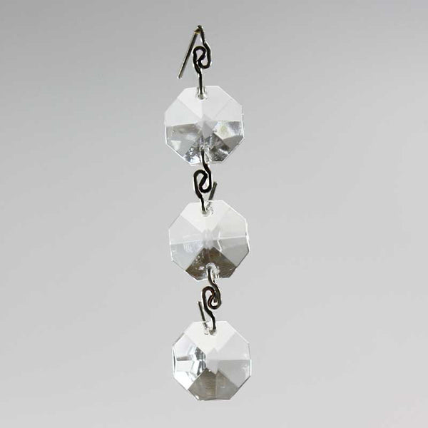 14mm 3 Bead Leaded Crystal Chains – ChandelierParts