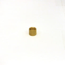 5/16" Solid Brass Knurled Coupling – ChandelierParts