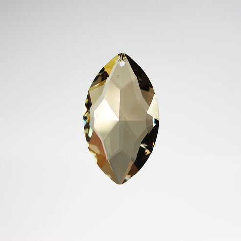 SWAROVSKI STRASS®50mm Golden Teak Oval Prism – ChandelierParts