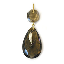 1.5 Inch H.C. Half Cut Amethyst Almond W/ 14mm Octagon – ChandelierParts