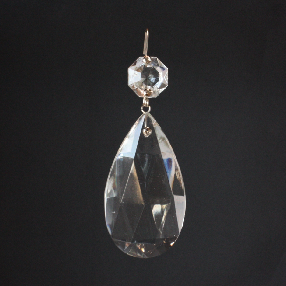 Clear Teardrops – ChandelierParts