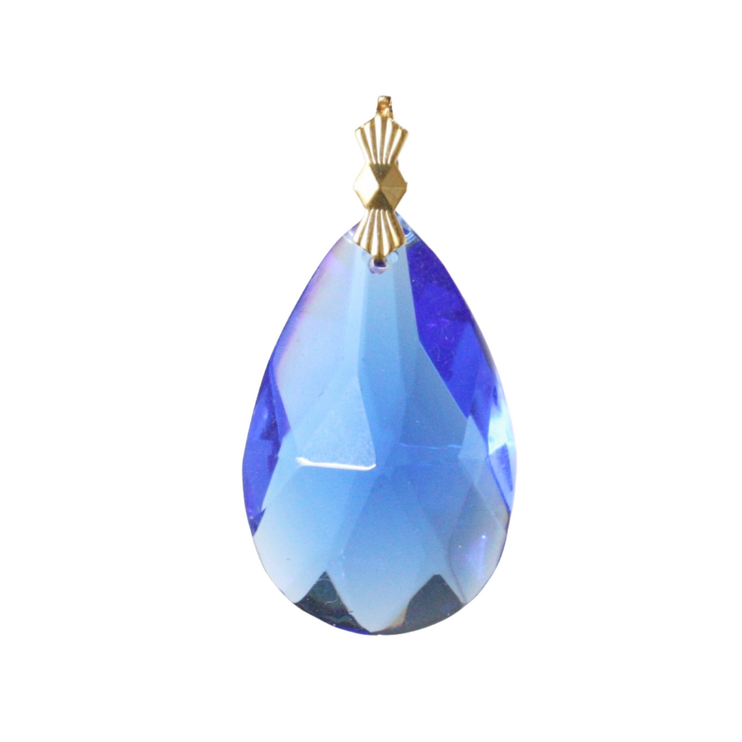 Colored Crystal Teardrops – ChandelierParts