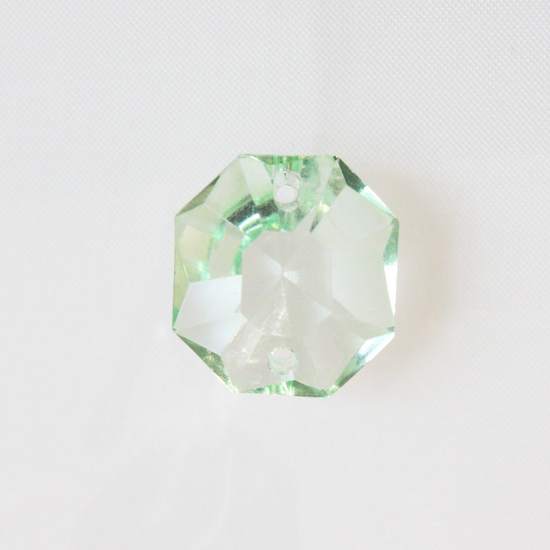 Colored 2-Hole Czech Crystal Octagon (Various Sizes/Colors ...