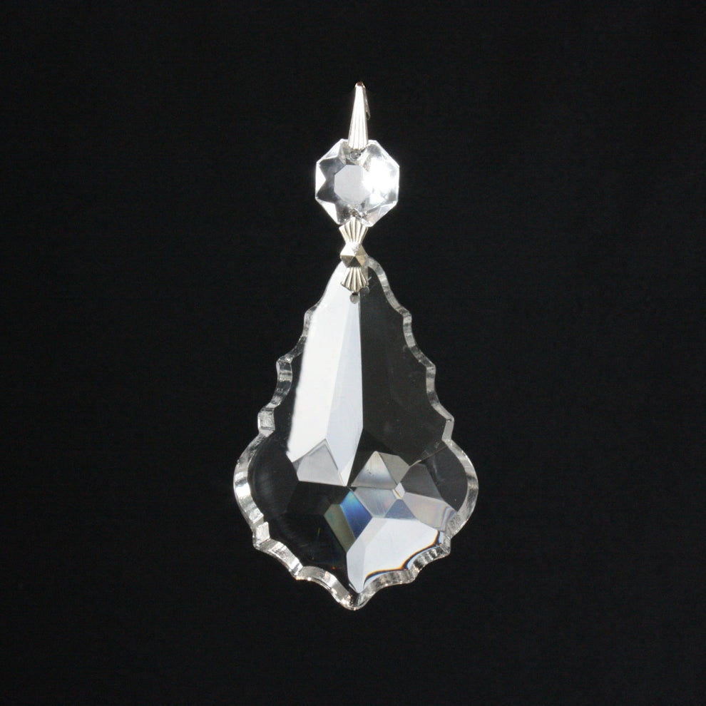Clear Traditional Pendalogue w/ Top Bead (Several styles) – ChandelierParts